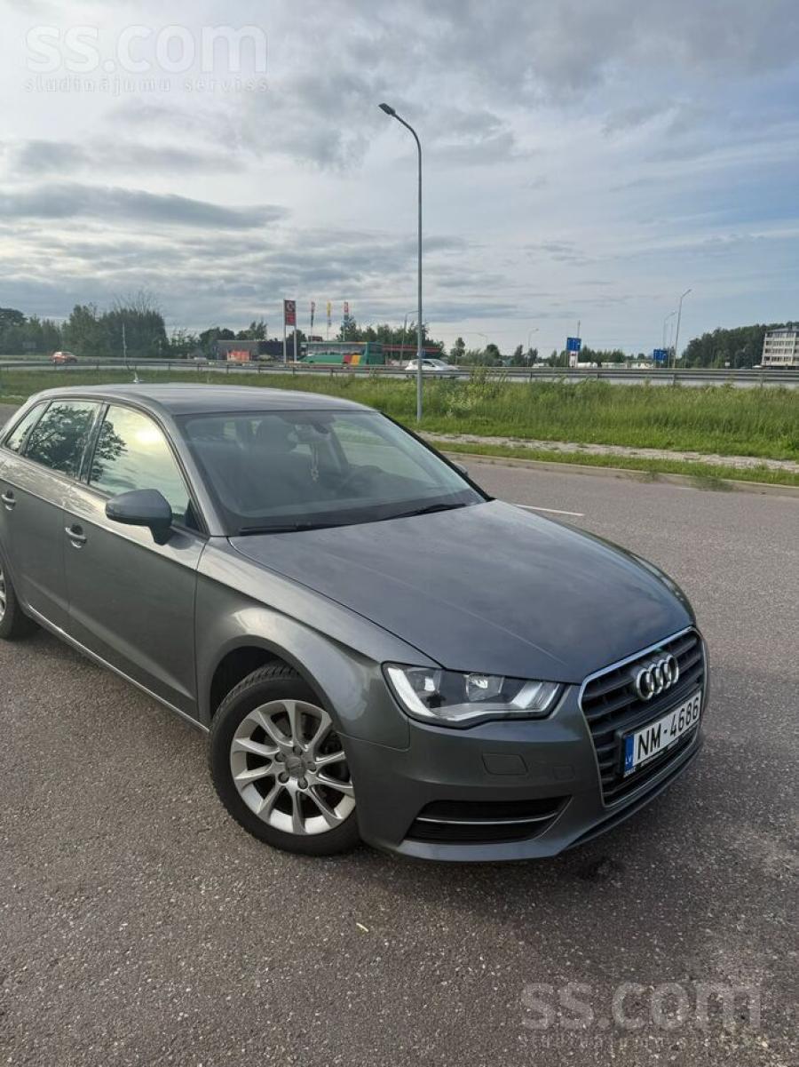 Grey Audi A3 2013 in Jekabpils, with an engine capacity of 1.60 L and mileage of 329 thousand km for 7000 €, photo 7 on AUTOMOTO.COM.LV