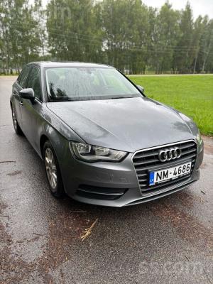 Grey Audi A3 2013 in Riga, with an engine capacity of 1.60 L and mileage of 329 thousand km for 6500 €, photo 5 on AUTOMOTO.COM.LV