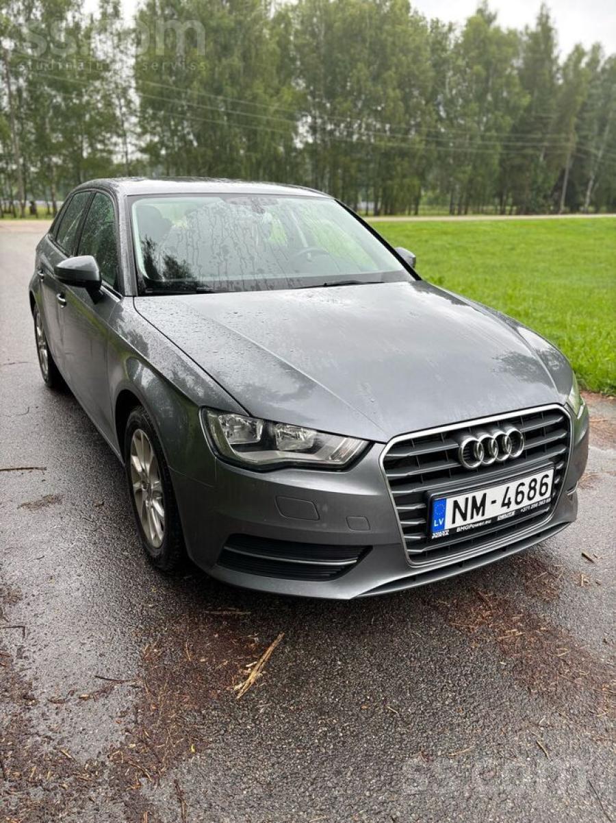 Grey Audi A3 2013 in Riga, with an engine capacity of 1.60 L and mileage of 329 thousand km for 6500 €, photo 5 on AUTOMOTO.COM.LV