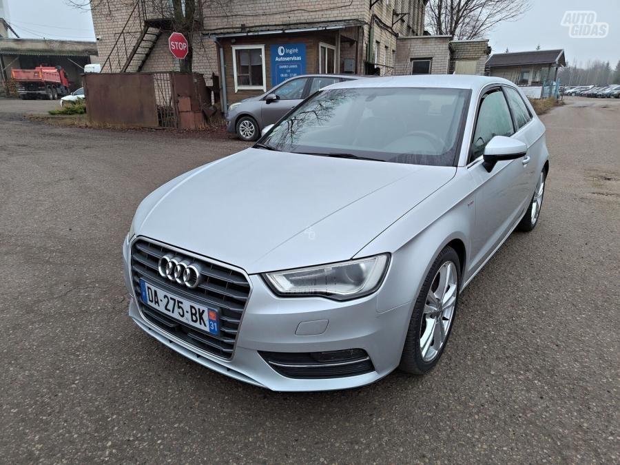 Grey Audi A3 2013 in Utena, with an engine capacity of 2.00 L and mileage of 283 thousand km for 7700 €, photo 2 on AUTOMOTO.COM.LV