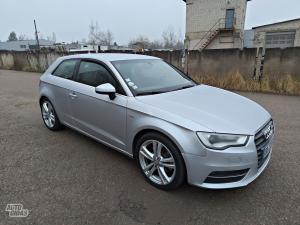 Grey Audi A3 2013 in Utena, with an engine capacity of 2.00 L and mileage of 283 thousand km for 7700 €, photo 5 on AUTOMOTO.COM.LV