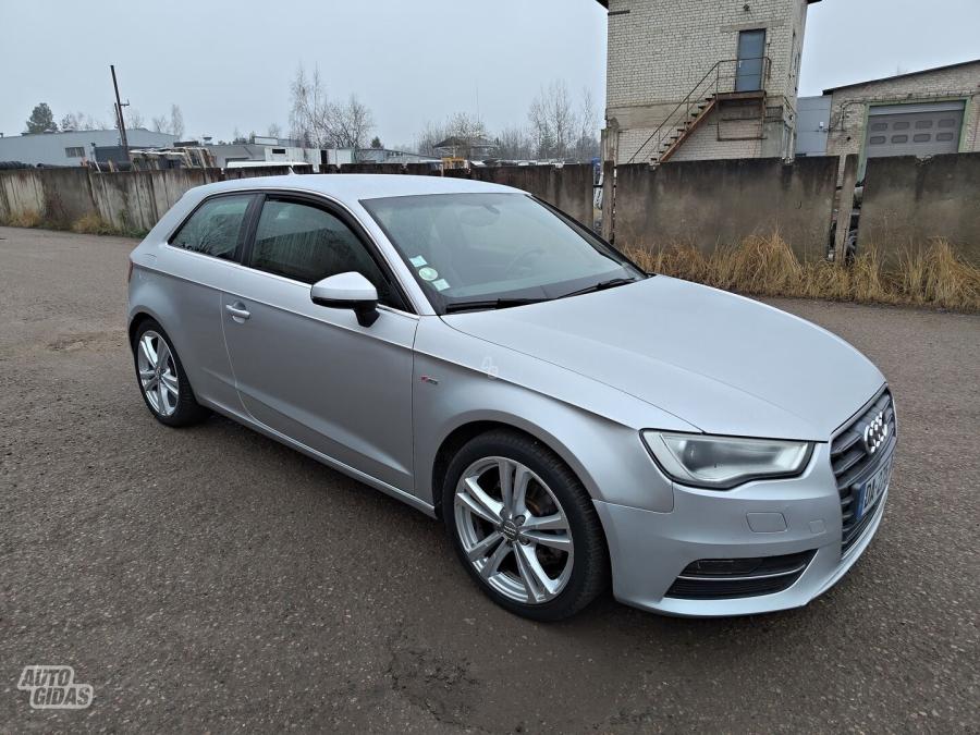 Grey Audi A3 2013 in Utena, with an engine capacity of 2.00 L and mileage of 283 thousand km for 7700 €, photo 5 on AUTOMOTO.COM.LV