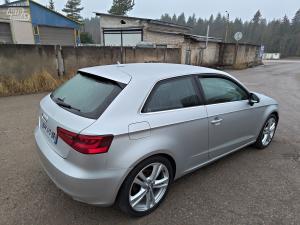 Grey Audi A3 2013 in Utena, with an engine capacity of 2.00 L and mileage of 283 thousand km for 7700 €, photo 6 on AUTOMOTO.COM.LV