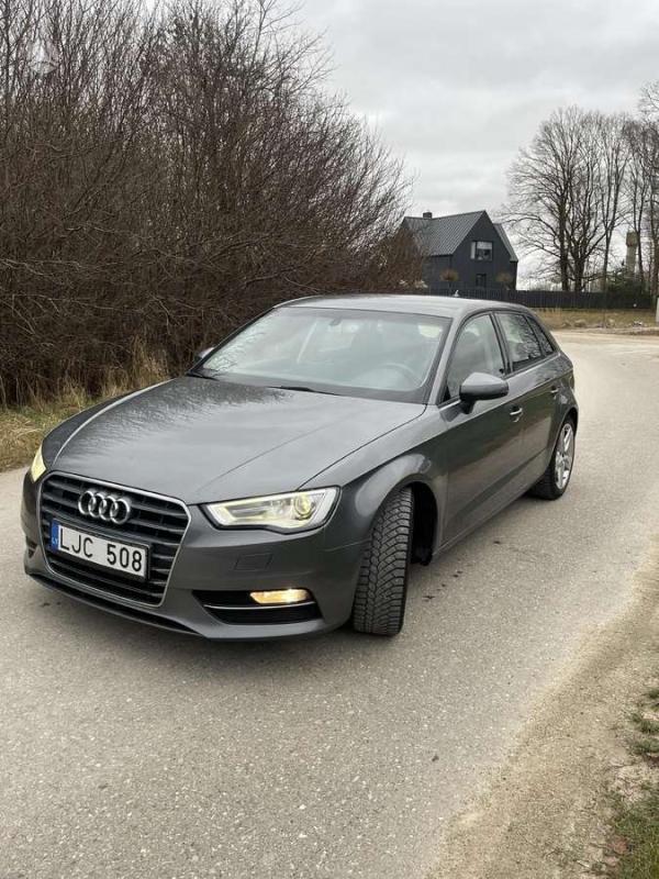 Grey Audi A3 2013 in Kretinga, with an engine capacity of 1.97 L and mileage of 344 thousand km for 8000 €, photo 4 on AUTOMOTO.COM.LV