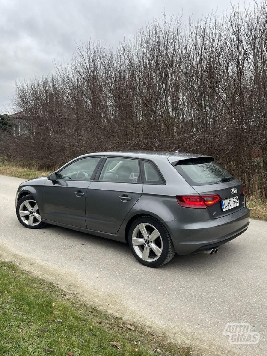 Pelēks Audi A3 2013 Kretinga, ar dzinēja tilpumu 2.00 L un nobraukumu 344 tūkst. km par 8000 €, foto 3 vietnē AUTOMOTO.COM.LV