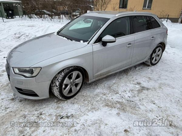Grey Audi A3 2013 in Tallinn, with an engine capacity of 1.40 L and mileage of 173 thousand km for 7700 €, photo 3 on AUTOMOTO.COM.LV