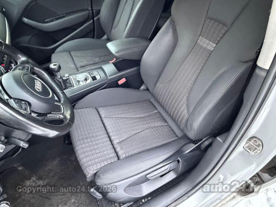 Grey Audi A3 2013 in Tallinn, with an engine capacity of 1.40 L and mileage of 173 thousand km for 7700 €, photo 10 on AUTOMOTO.COM.LV