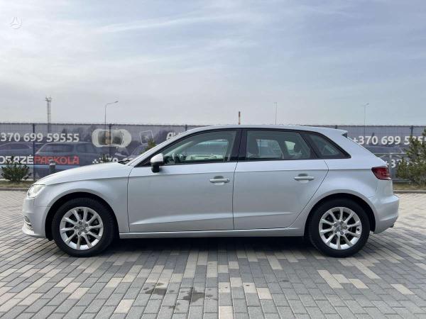 Grey Audi A3 2013 in Siauliai, with an engine capacity of 1.40 L and mileage of 132 thousand km for 7700 €, photo 6 on AUTOMOTO.COM.LV