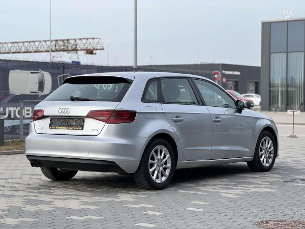 Grey Audi A3 2013 in Siauliai, with an engine capacity of 1.40 L and mileage of 132 thousand km for 7700 €, photo 9 on AUTOMOTO.COM.LV