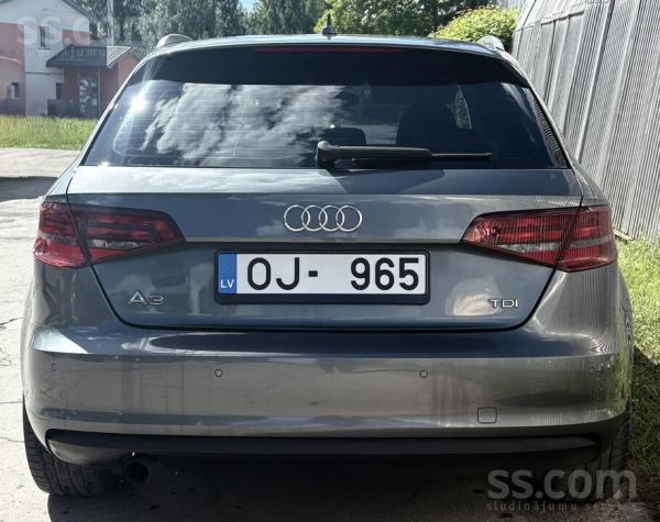 Grey Audi A3 2013 in Ogre, with an engine capacity of 1.60 L and mileage of 276 thousand km for 9200 €, photo 4 on AUTOMOTO.COM.LV