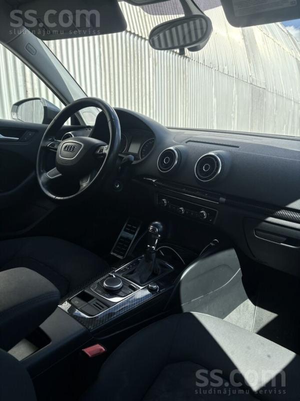 Grey Audi A3 2013 in Ogre, with an engine capacity of 1.60 L and mileage of 276 thousand km for 9200 €, photo 9 on AUTOMOTO.COM.LV