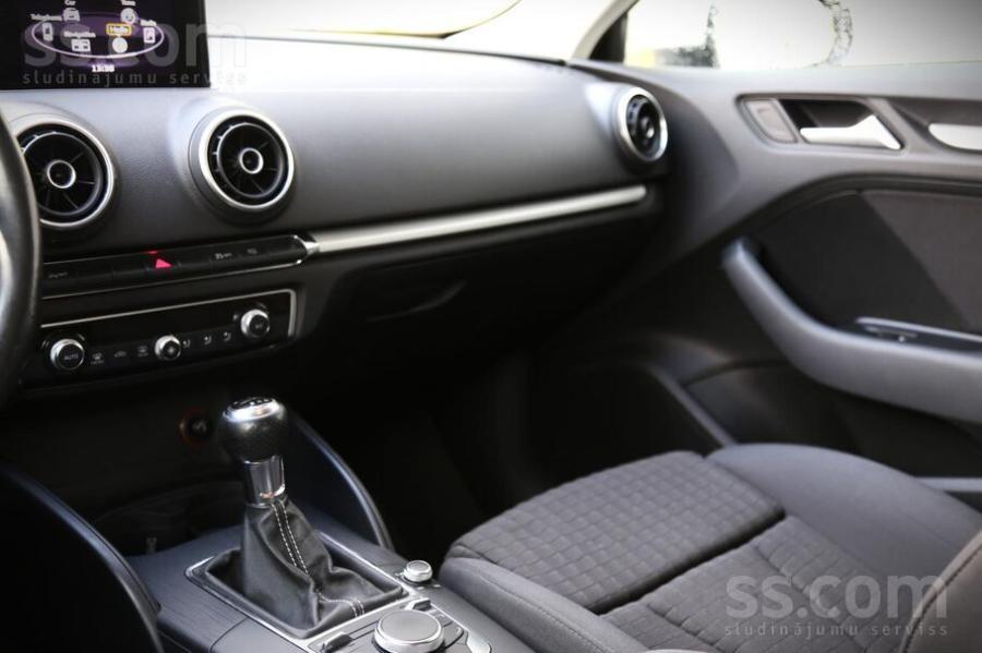 Pelēks Audi A3 2013 Rīga, ar dzinēja tilpumu 1.40 L un nobraukumu 0 tūkst. km par 7495 €, foto 10 vietnē AUTOMOTO.COM.LV