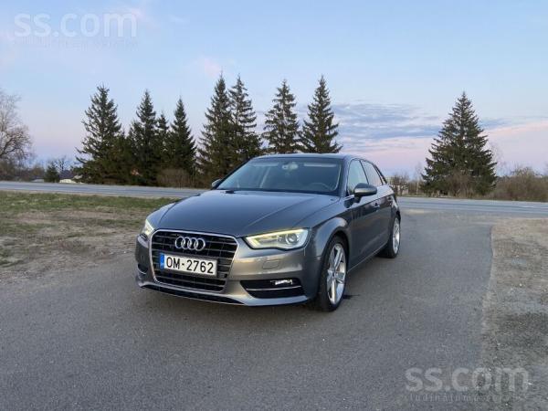 Grey Audi A3 2013 in Jelgava, with an engine capacity of 2.00 L and mileage of 180 thousand km for 11000 €, photo 6 on AUTOMOTO.COM.LV