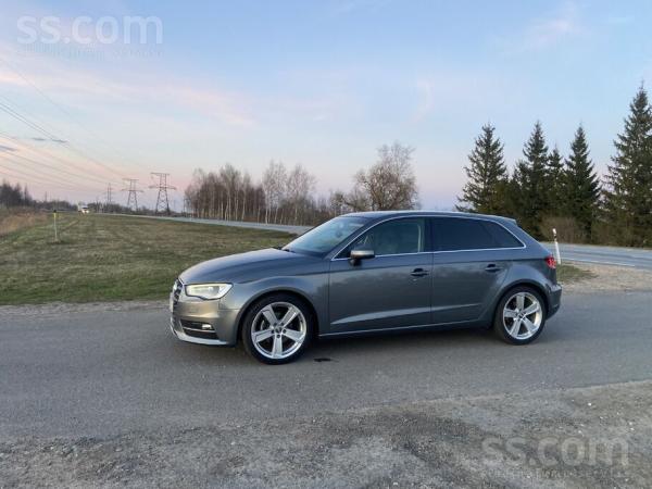 Grey Audi A3 2013 in Jelgava, with an engine capacity of 2.00 L and mileage of 180 thousand km for 11000 €, photo 9 on AUTOMOTO.COM.LV