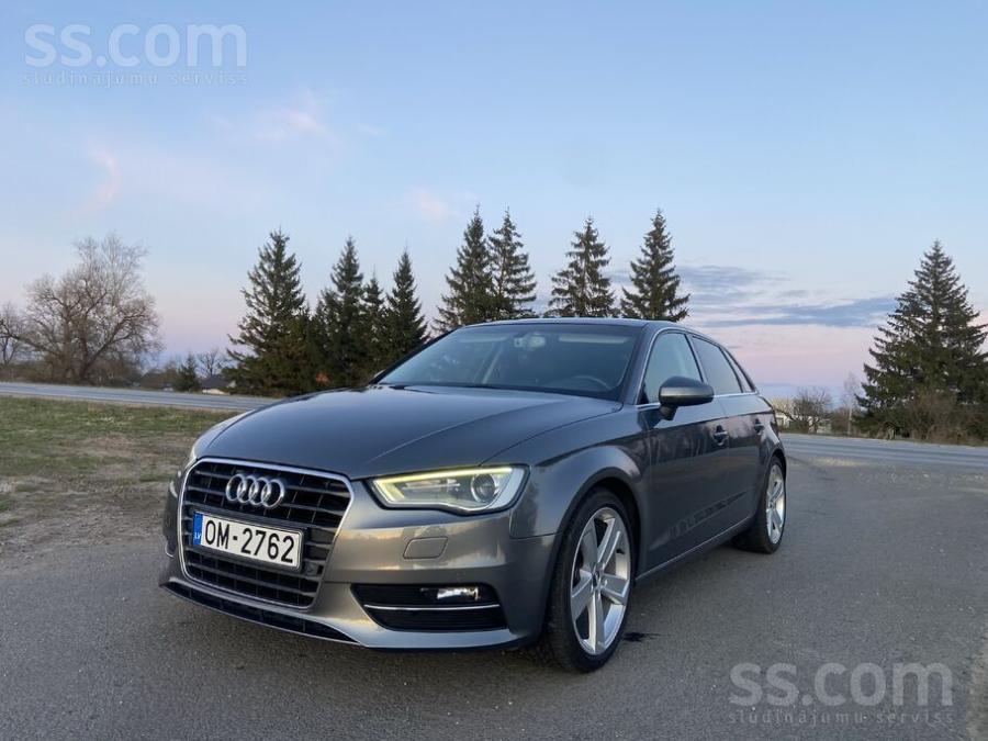 Pelēks Audi A3 2013 Jelgava, ar dzinēja tilpumu 2.00 L un nobraukumu 180 tūkst. km par 11000 €, foto 12 vietnē AUTOMOTO.COM.LV