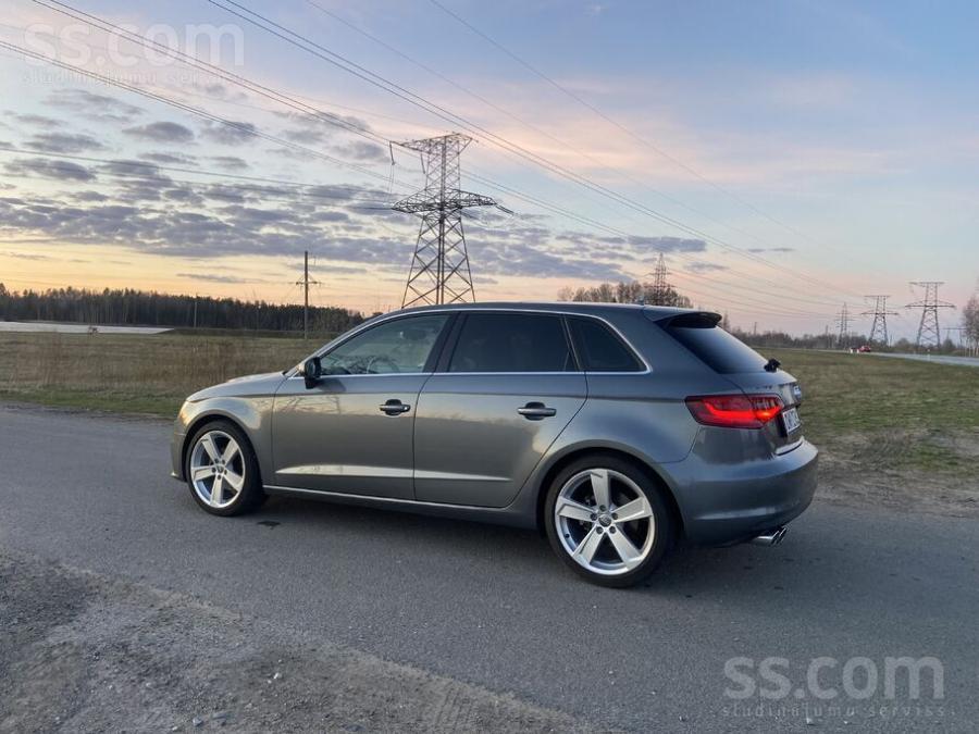Pelēks Audi A3 2013 Jelgava, ar dzinēja tilpumu 2.00 L un nobraukumu 180 tūkst. km par 11000 €, foto 13 vietnē AUTOMOTO.COM.LV