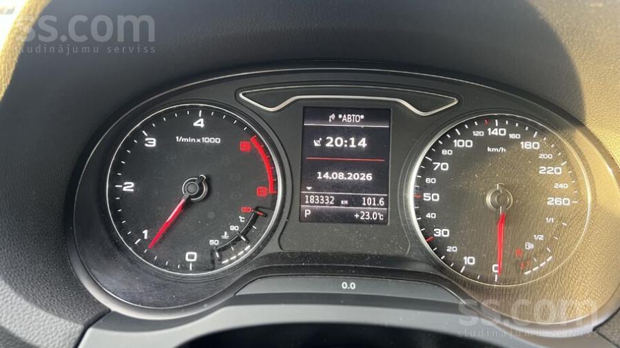 Серый Ауди А3 2013 в Елгава, объемом двигателя 2.00 л и пробегом 183 тыс. км за 9190 €, фото 17 на AUTOMOTO.COM.LV