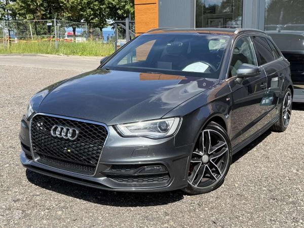 Grey Audi A3 2013 in Kaunas, with an engine capacity of 2.00 L and mileage of 180 thousand km for 11250 €, photo 2 on AUTOMOTO.COM.LV