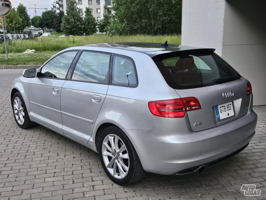 Pelēks Audi A3 2013 Viļņa, ar dzinēja tilpumu 2.00 L un nobraukumu 312 tūkst. km par 5600 €, foto 3 vietnē AUTOMOTO.COM.LV
