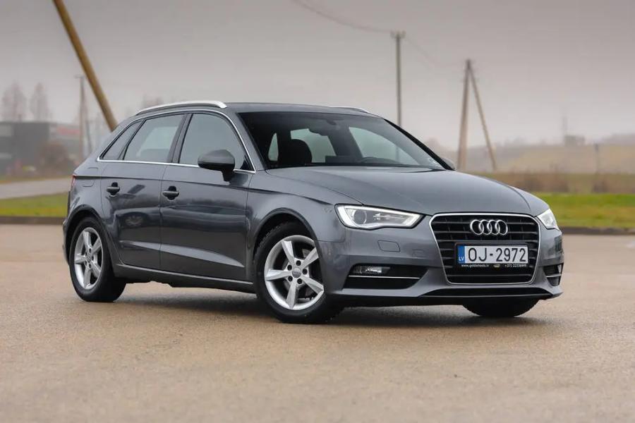 Grey Audi A3 2013 in Jelgava, with an engine capacity of 1.40 L and mileage of 219 thousand km for 5500 €, photo 3 on AUTOMOTO.COM.LV