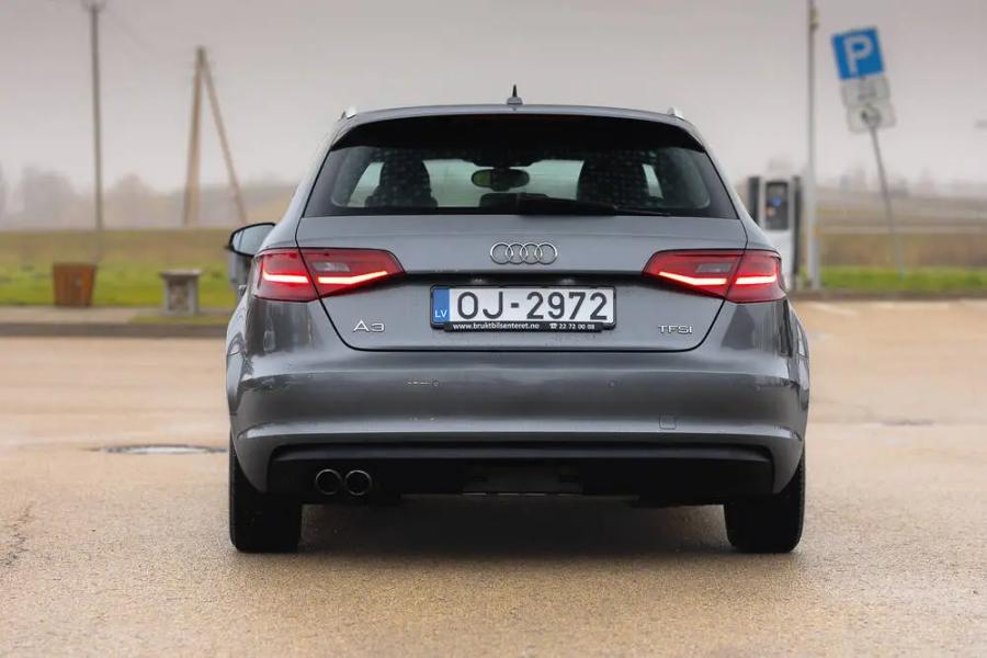 Grey Audi A3 2013 in Jelgava, with an engine capacity of 1.40 L and mileage of 219 thousand km for 5500 €, photo 7 on AUTOMOTO.COM.LV