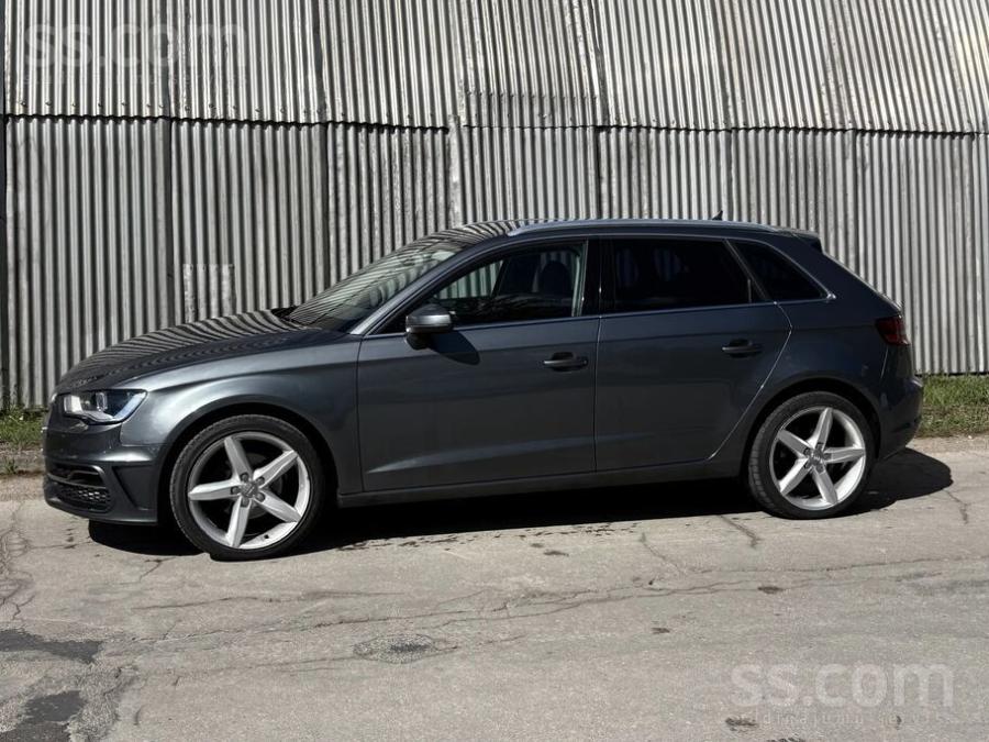 Grey Audi A3 2013 in Ogre, with an engine capacity of 1.60 L and mileage of 278 thousand km for 8500 €, photo 3 on AUTOMOTO.COM.LV