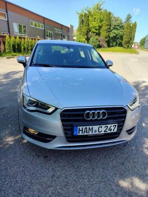 Pelēks Audi A3 2013 Marijampole, ar dzinēja tilpumu 1.40 L un nobraukumu 108 tūkst. km par 8200 €, foto  vietnē AUTOMOTO.COM.LV