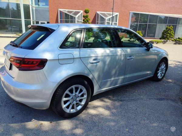Grey Audi A3 2013 in Marijampole, with an engine capacity of 1.40 L and mileage of 108 thousand km for 8200 €, photo 5 on AUTOMOTO.COM.LV
