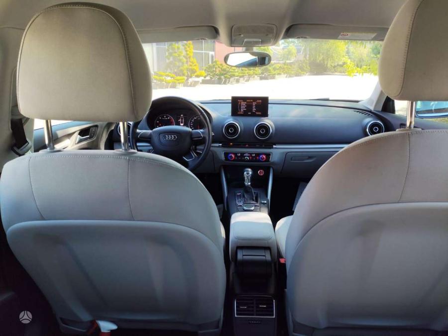 Pelēks Audi A3 2013 Marijampole, ar dzinēja tilpumu 1.40 L un nobraukumu 108 tūkst. km par 8200 €, foto 11 vietnē AUTOMOTO.COM.LV