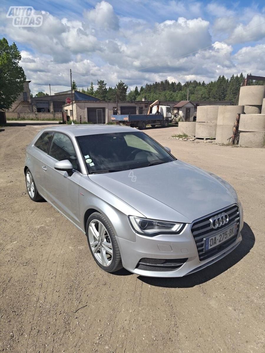 Grey Audi A3 2013 in Utena, with an engine capacity of 2.00 L and mileage of 283 thousand km for 6400 €, photo 4 on AUTOMOTO.COM.LV