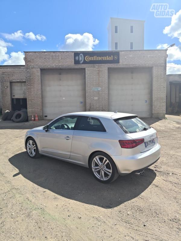 Pelēks Audi A3 2013 Utena, ar dzinēja tilpumu 2.00 L un nobraukumu 283 tūkst. km par 6400 €, foto 6 vietnē AUTOMOTO.COM.LV