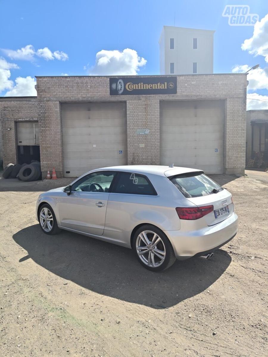 Grey Audi A3 2013 in Utena, with an engine capacity of 2.00 L and mileage of 283 thousand km for 6400 €, photo 7 on AUTOMOTO.COM.LV