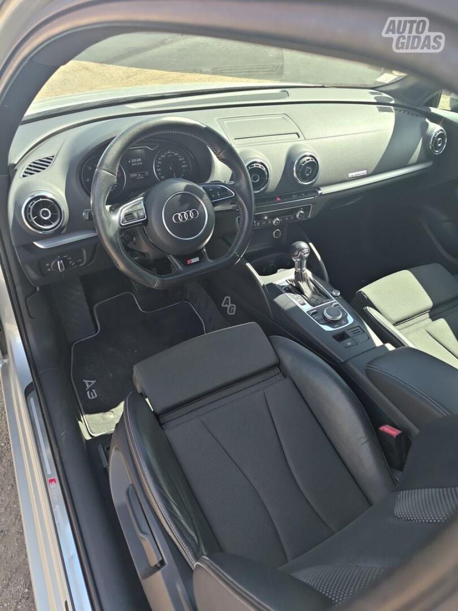 Grey Audi A3 2013 in Utena, with an engine capacity of 2.00 L and mileage of 283 thousand km for 6400 €, photo 8 on AUTOMOTO.COM.LV