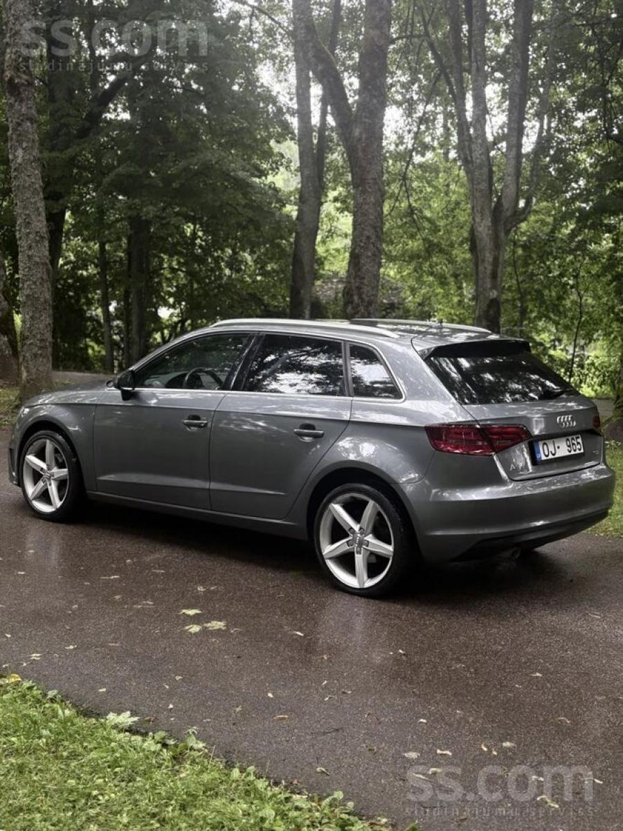 Grey Audi A3 2013 in Ogre, with an engine capacity of 1.60 L and mileage of 277 thousand km for 8999 €, photo 5 on AUTOMOTO.COM.LV
