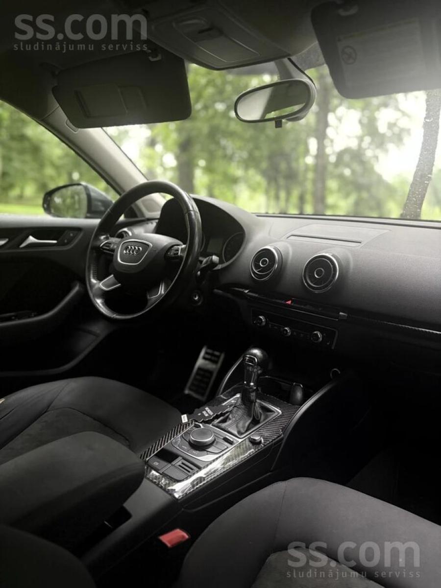 Grey Audi A3 2013 in Ogre, with an engine capacity of 1.60 L and mileage of 277 thousand km for 8999 €, photo 9 on AUTOMOTO.COM.LV