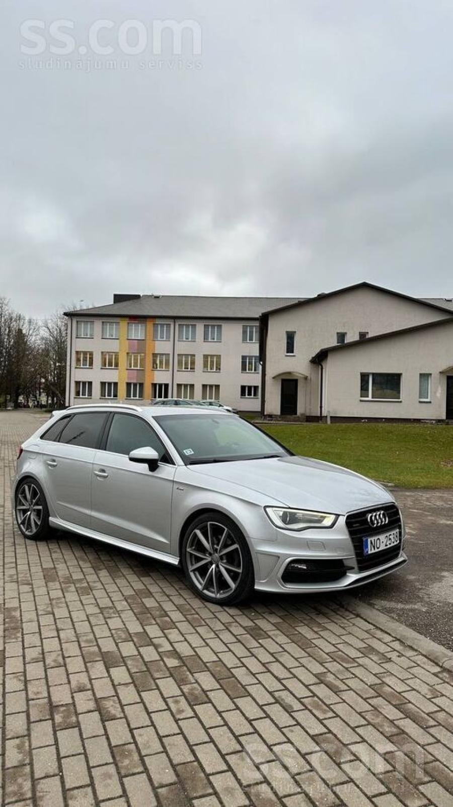 Pelēks Audi A3 2013 Balvi, ar dzinēja tilpumu 2.00 L un nobraukumu 295 tūkst. km par 10500 €, foto 6 vietnē AUTOMOTO.COM.LV