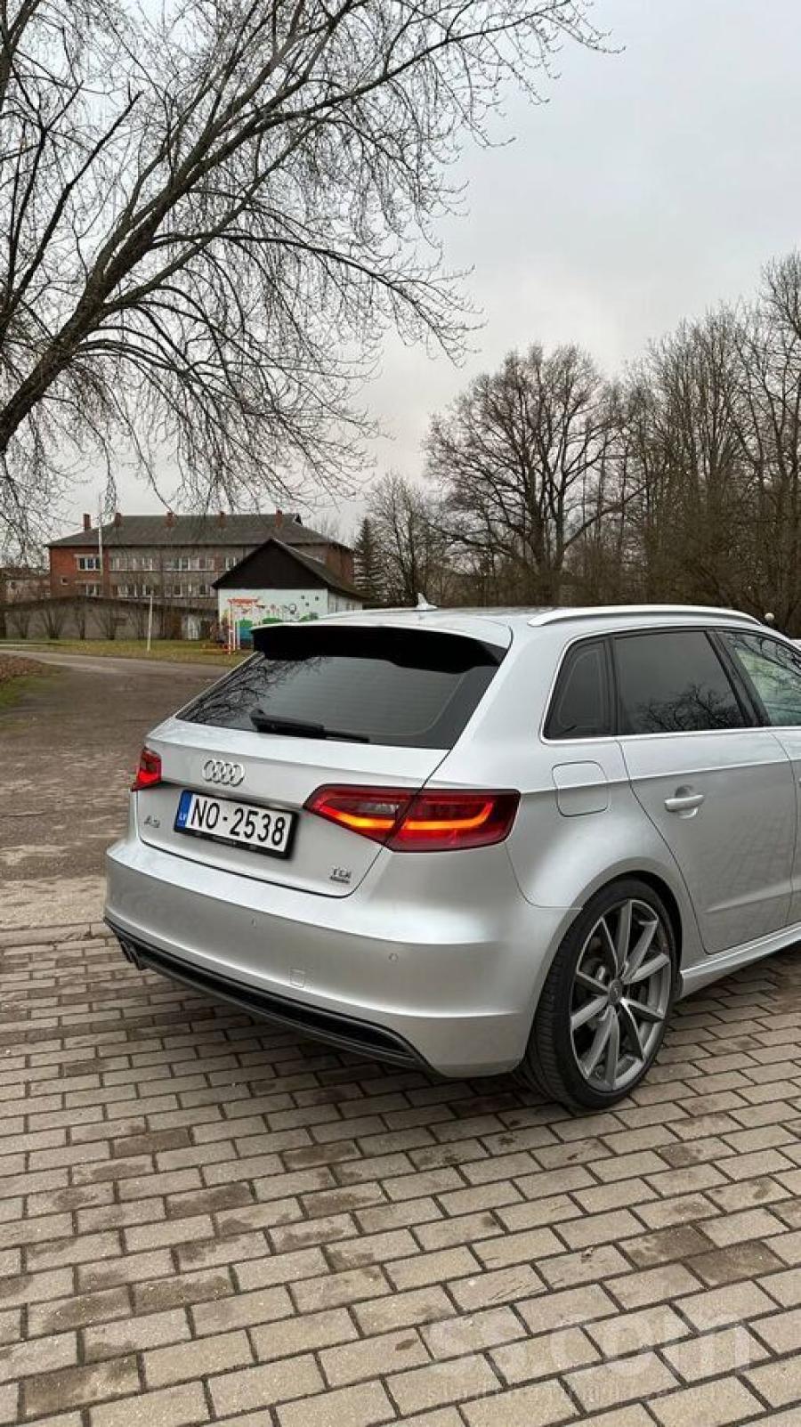 Pelēks Audi A3 2013 Balvi, ar dzinēja tilpumu 2.00 L un nobraukumu 295 tūkst. km par 10500 €, foto 7 vietnē AUTOMOTO.COM.LV