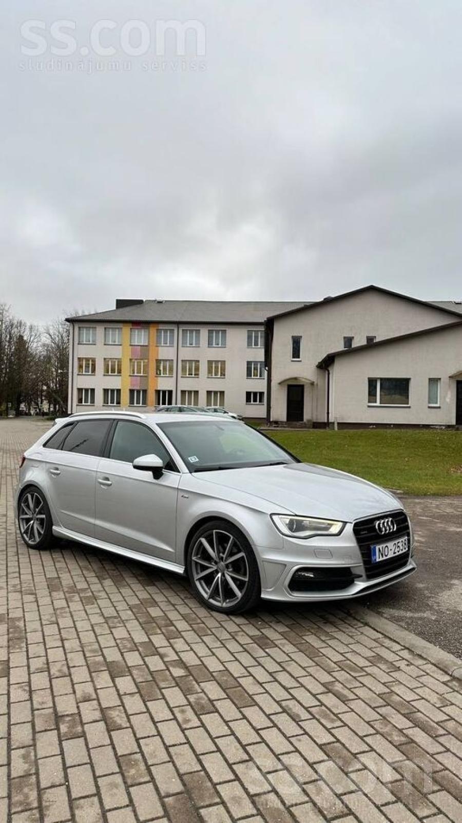 Pelēks Audi A3 2013 Balvi, ar dzinēja tilpumu 2.00 L un nobraukumu 295 tūkst. km par 10500 €, foto 9 vietnē AUTOMOTO.COM.LV