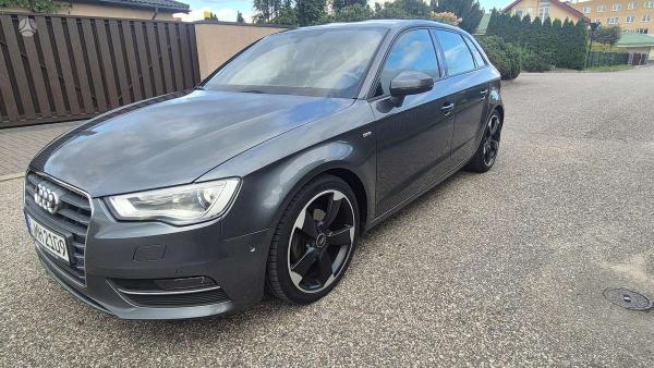 Pelēks Audi A3 2013 Viļņa, ar dzinēja tilpumu 1.97 L un nobraukumu 216 tūkst. km par 8999 €, foto 1 vietnē AUTOMOTO.COM.LV