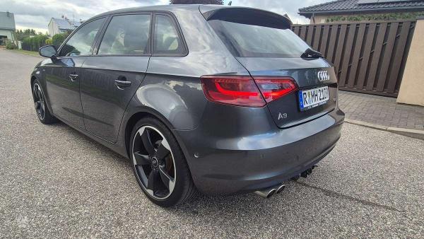 Pelēks Audi A3 2013 Viļņa, ar dzinēja tilpumu 1.97 L un nobraukumu 216 tūkst. km par 8999 €, foto 6 vietnē AUTOMOTO.COM.LV