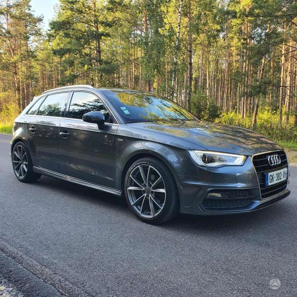 Grey Audi A3 2013 in Trakai, with an engine capacity of 1.97 L and mileage of 243 thousand km for 8790 €, photo 5 on AUTOMOTO.COM.LV