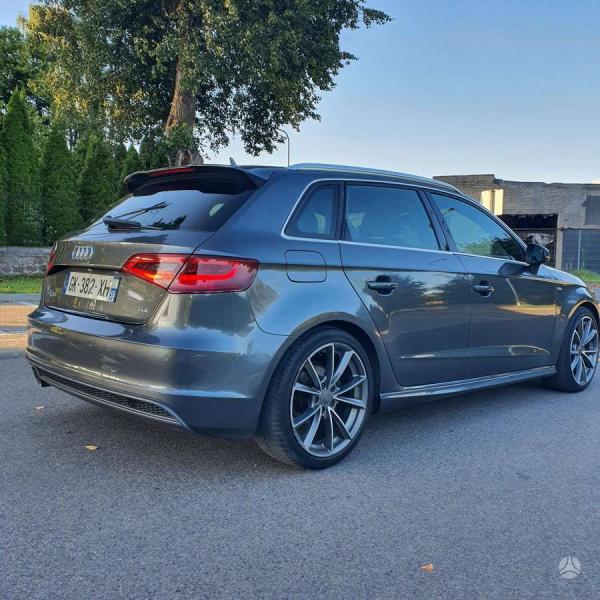 Grey Audi A3 2013 in Trakai, with an engine capacity of 1.97 L and mileage of 243 thousand km for 8790 €, photo 6 on AUTOMOTO.COM.LV