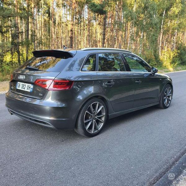 Grey Audi A3 2013 in Trakai, with an engine capacity of 1.97 L and mileage of 243 thousand km for 8790 €, photo 7 on AUTOMOTO.COM.LV