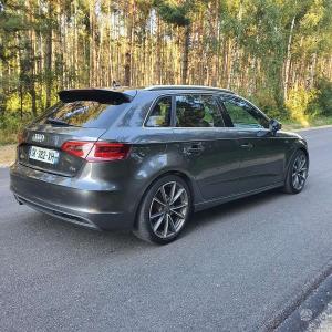 Grey Audi A3 2013 in Trakai, with an engine capacity of 1.97 L and mileage of 243 thousand km for 8790 €, photo 7 on AUTOMOTO.COM.LV
