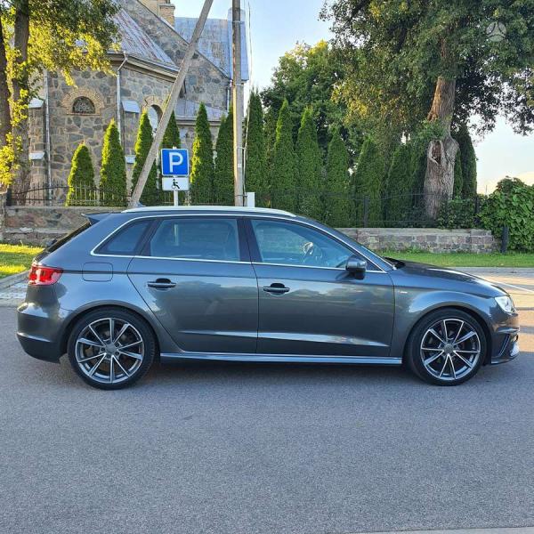 Grey Audi A3 2013 in Trakai, with an engine capacity of 1.97 L and mileage of 243 thousand km for 8790 €, photo 8 on AUTOMOTO.COM.LV