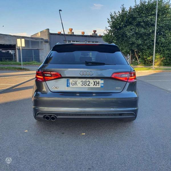 Grey Audi A3 2013 in Trakai, with an engine capacity of 1.97 L and mileage of 243 thousand km for 8790 €, photo 11 on AUTOMOTO.COM.LV