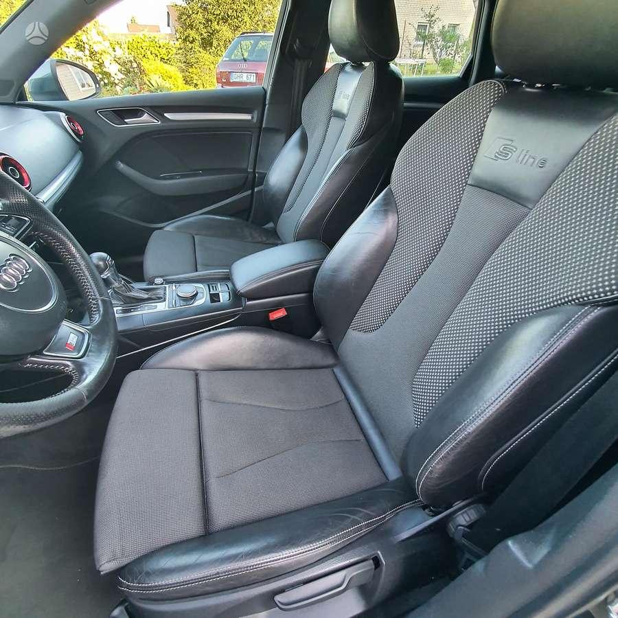 Grey Audi A3 2013 in Trakai, with an engine capacity of 1.97 L and mileage of 243 thousand km for 8790 €, photo 15 on AUTOMOTO.COM.LV