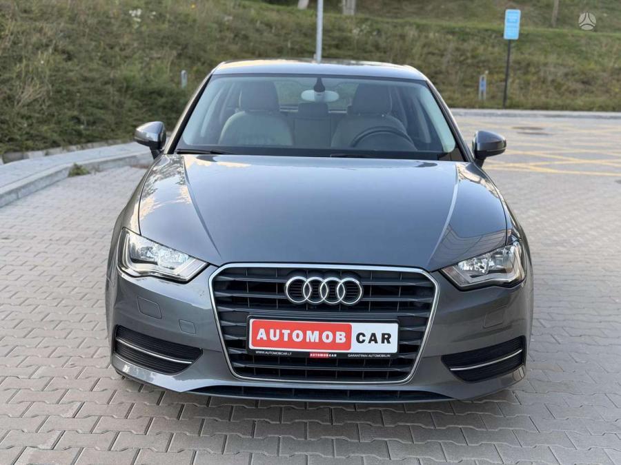 Grey Audi A3 2013 in Vilnius, with an engine capacity of 1.60 L and mileage of 98 thousand km for 8950 €, photo 6 on AUTOMOTO.COM.LV