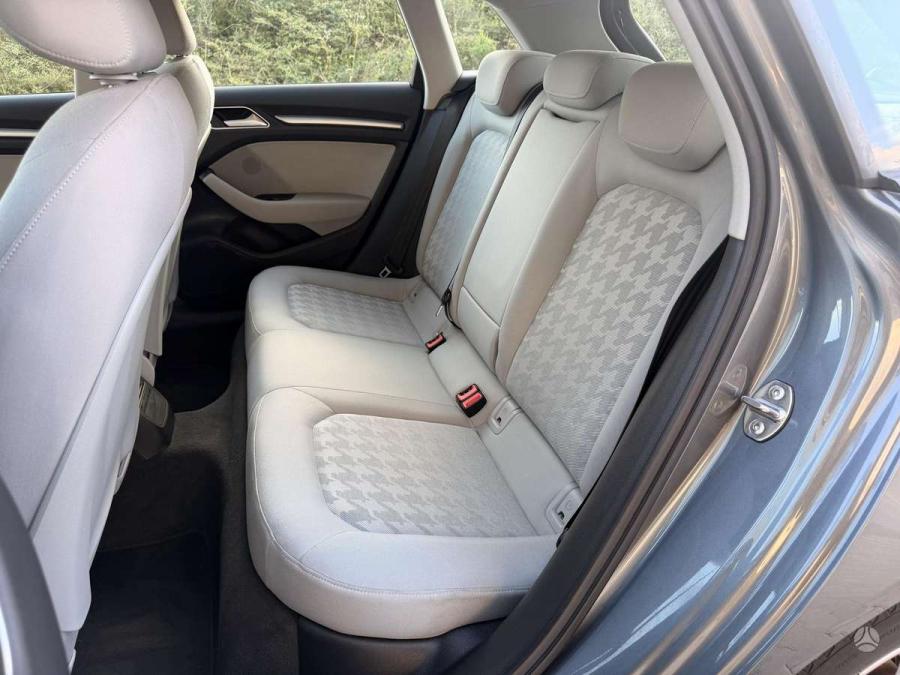 Grey Audi A3 2013 in Vilnius, with an engine capacity of 1.60 L and mileage of 98 thousand km for 8950 €, photo 25 on AUTOMOTO.COM.LV
