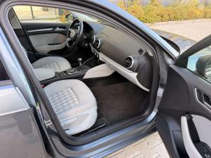 Grey Audi A3 2013 in Vilnius, with an engine capacity of 1.60 L and mileage of 98 thousand km for 8950 €, photo 26 on AUTOMOTO.COM.LV